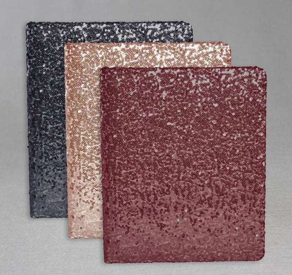 Elsa Shiny Sequin Wedding Memory Book - The Wedding Outlet