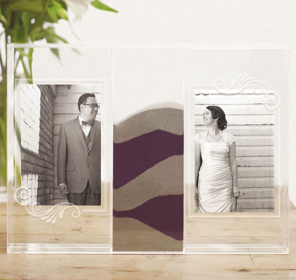 Clearly Love Unity Sand Photo Frame - The Wedding Outlet