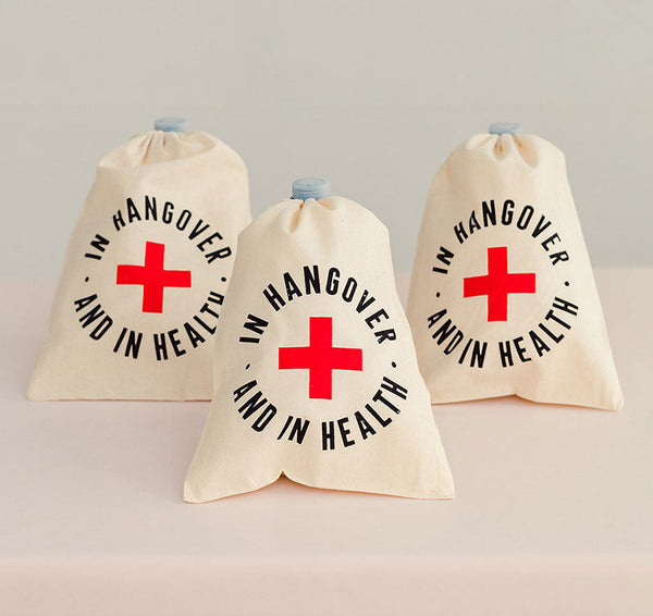 In Hangover And In Health Hangover Survival Kit - The Wedding Outlet