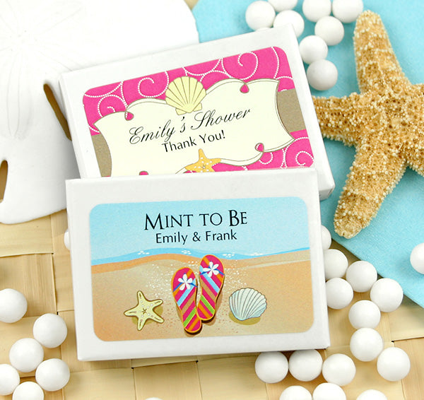 Mint Box Favors - Personalized - The Wedding Outlet